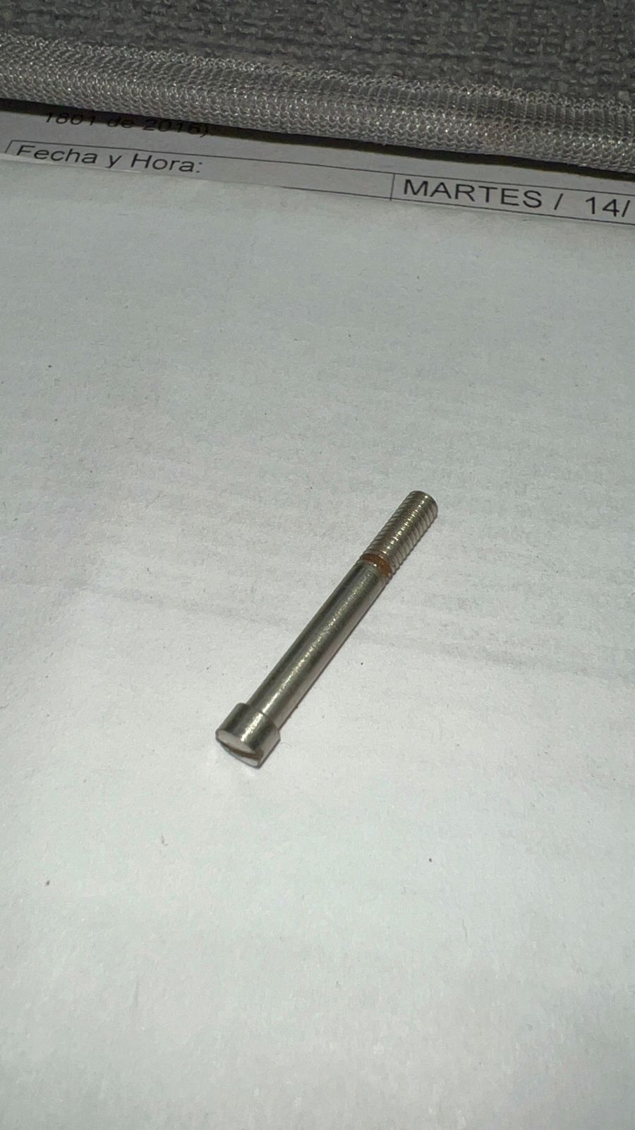 549099 TORNILLO CARRIL MAQUINA DE CODO SINGER 18U22 MAQUINA DE ...